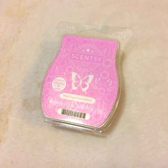Scentsy | Accents | Authentic Scentsy Pink Sugarberry Mint Retired ...